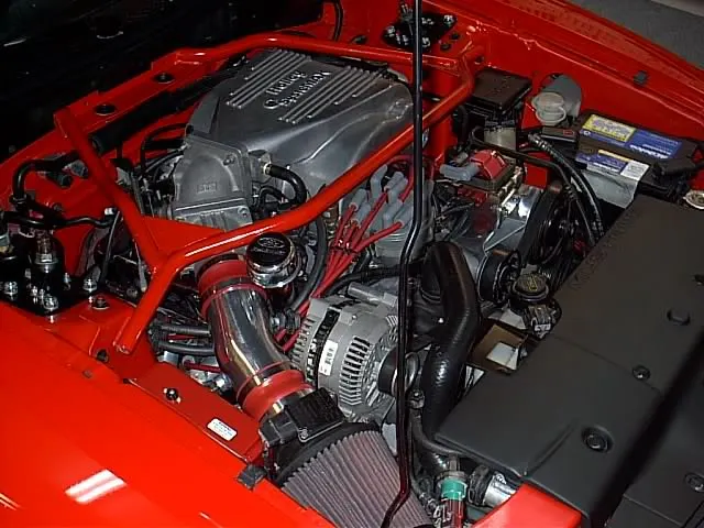 Mustang Engine Bay Wire Tuck